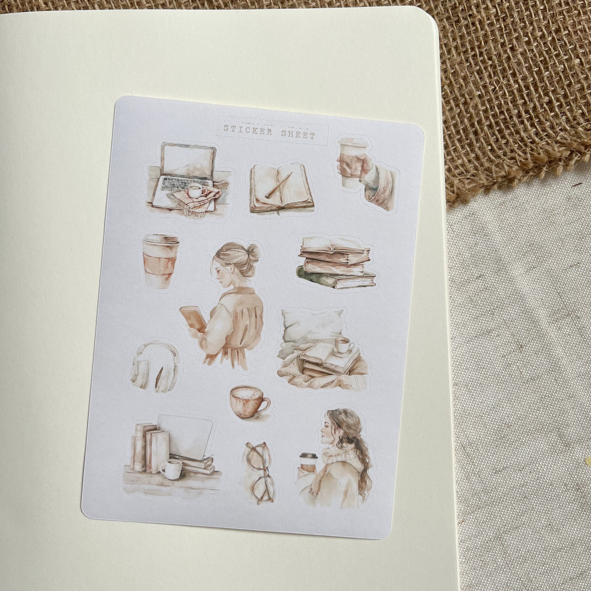 Student sticker sheet – ArtStudioLea